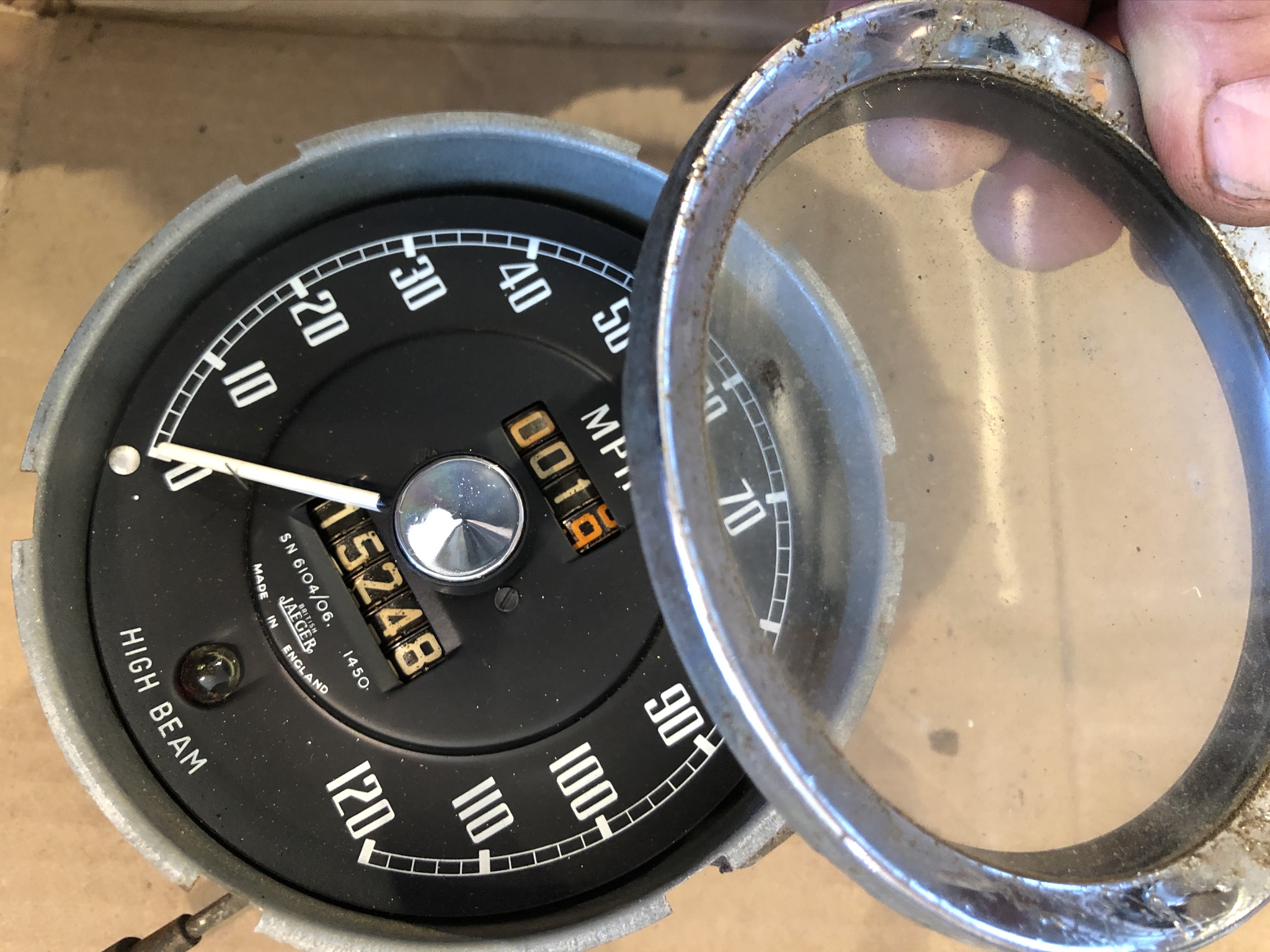 1958 MGA Saved Restoration – Cleaning and Servicing Instruments, and ...