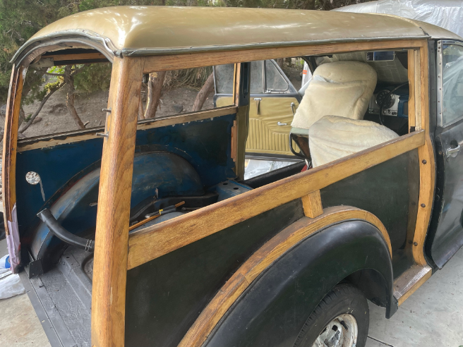 Morris Minor Traveller – Disassembling the Rear Compartment Part 1 ...